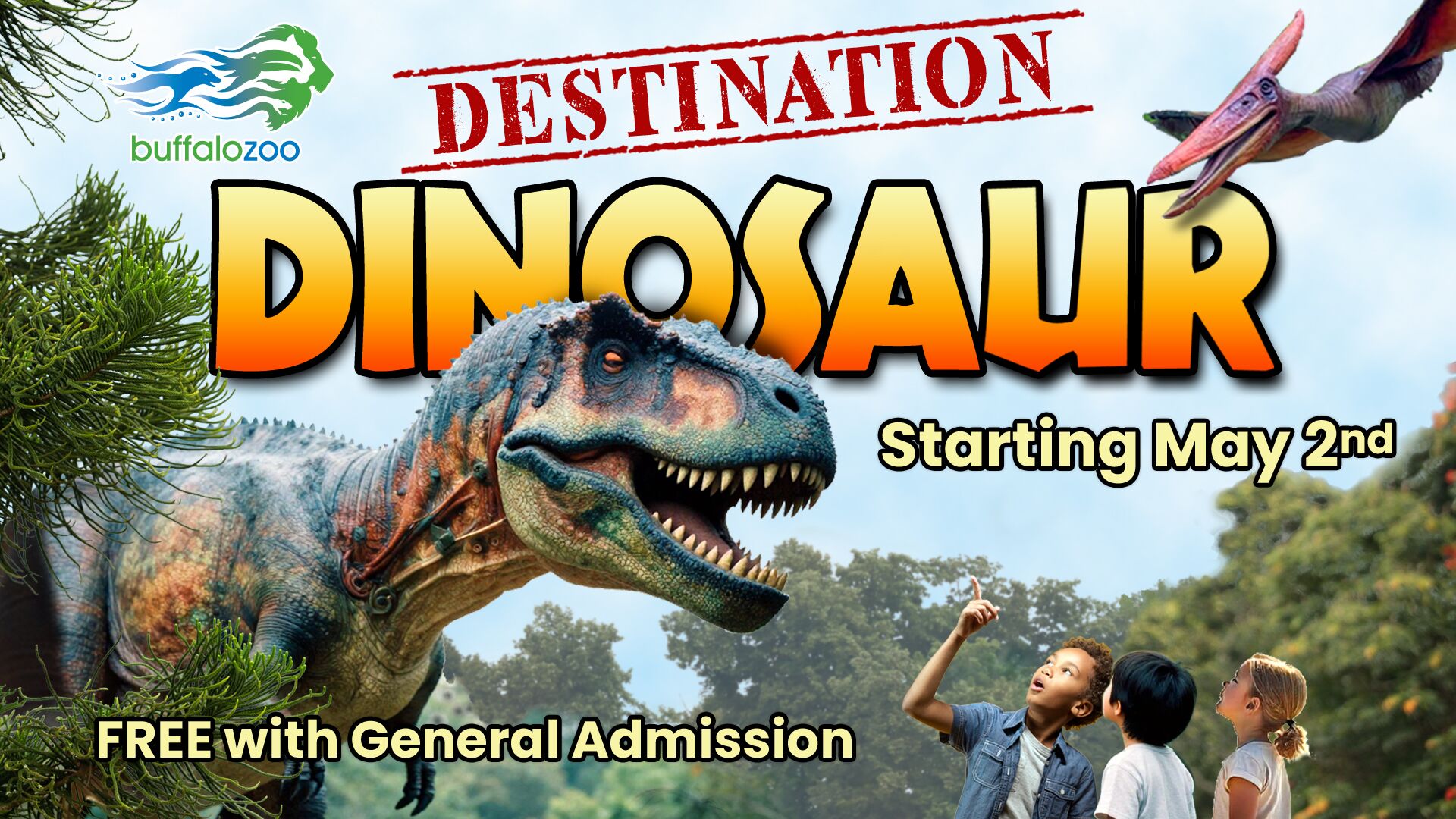 Destination Dinosaur at the Buffalo Zoo